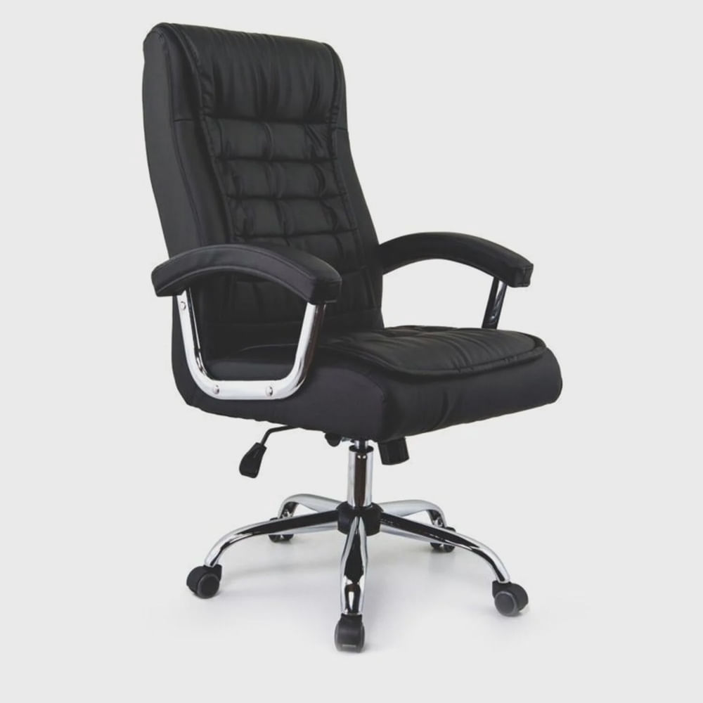 Kit 5 Cadeiras para Escritório Presidente Prime Spring Molas Ensacadas ...