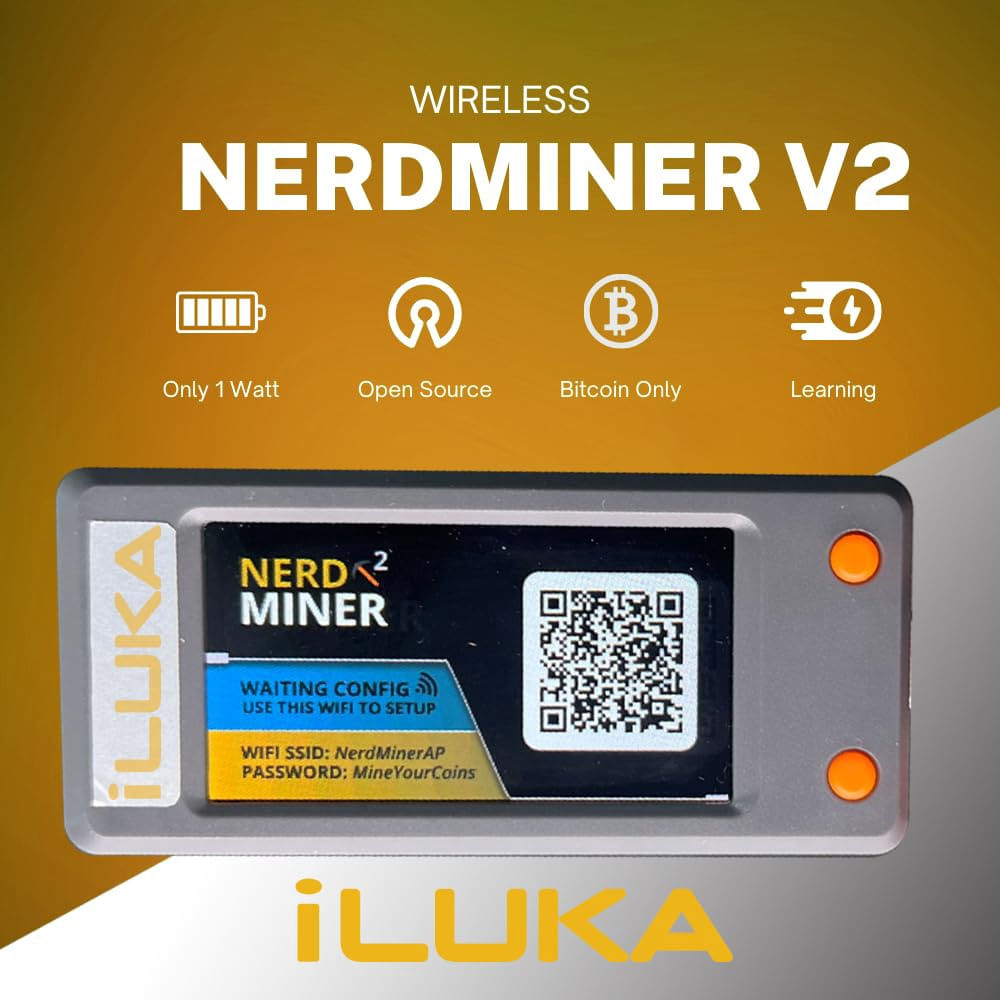 Minerador de loteria Bitcoin Solo NerdMiner V2 Pro-78K da iLuka em ... Minerador de loteria Bitcoin Solo NerdMiner V2 Pro-78K da iLuka em ...