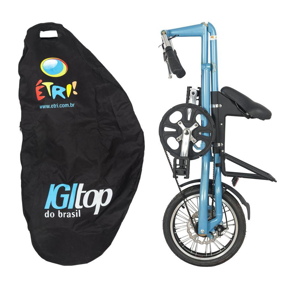 Bicicleta Dobrável Cicla Dourada Igitop em Promoção | Ofertas na Americanas