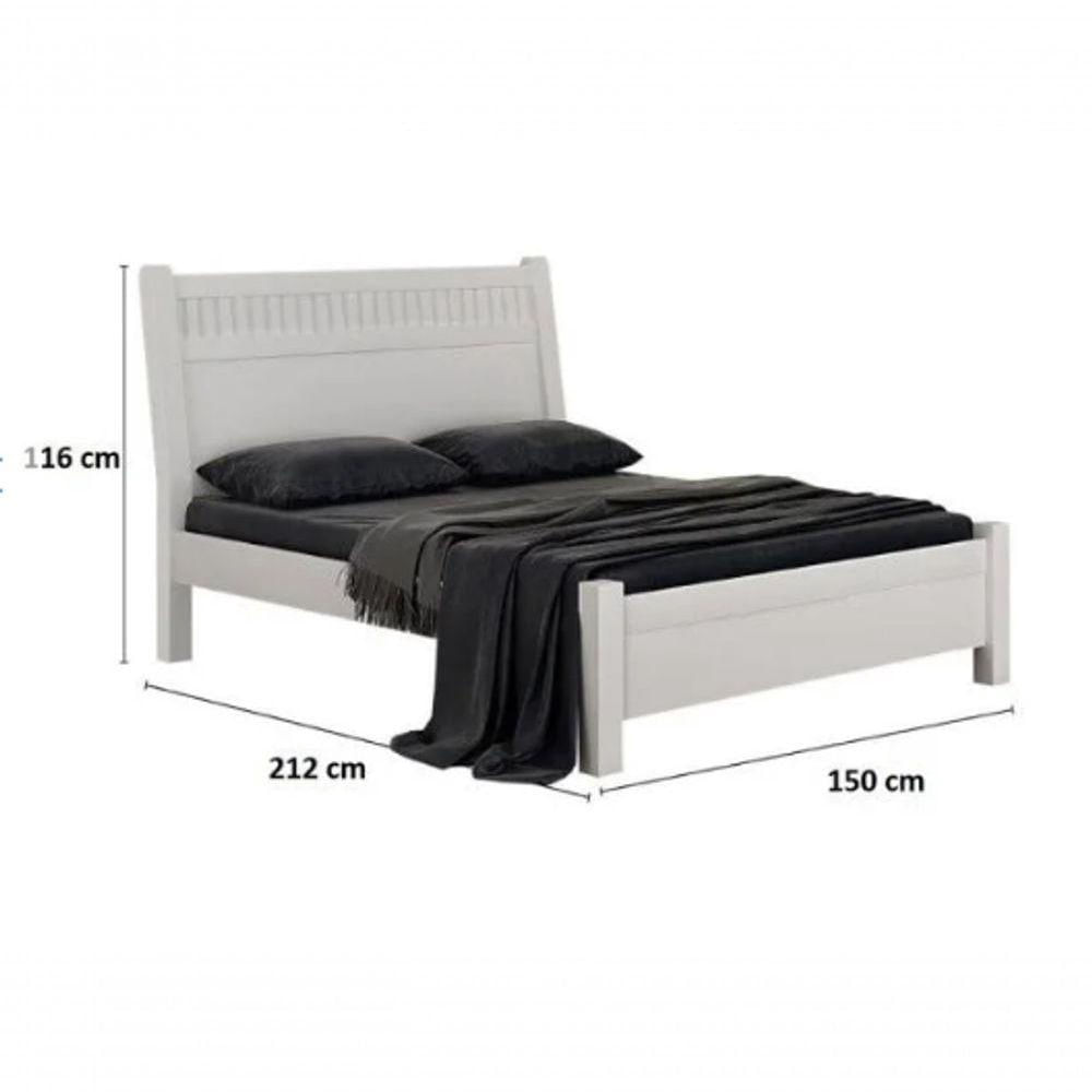Cama Casal 185 100% Mdf Neve - Móveis Valverde em Promoção | Ofertas na ...