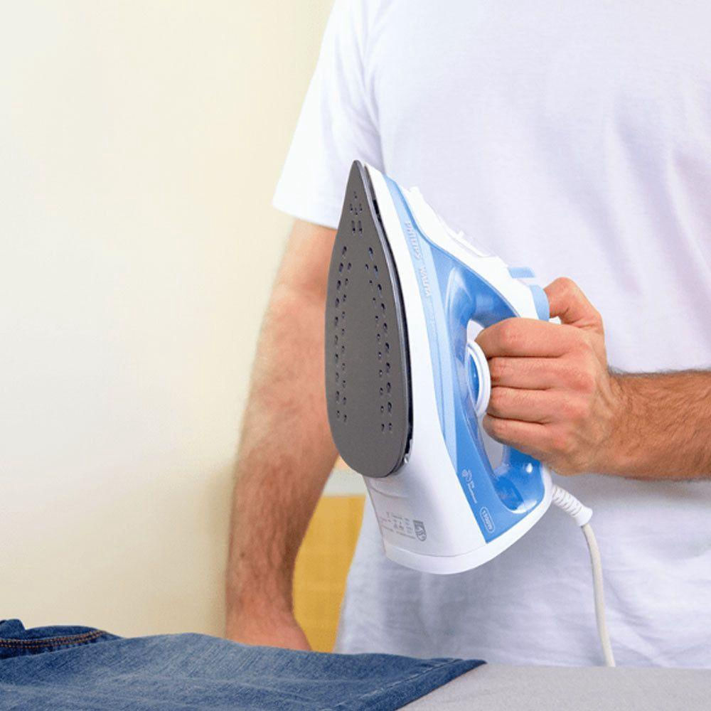 Ferro Philips/walita A Vapor Antiaderente 1700w DST1050/20 Azul 220v em ...