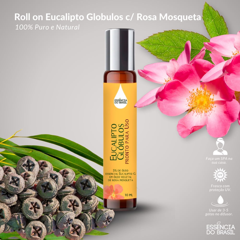 Kit Óleo Essencial Euc. Globulus + Pronto Uso Roll On 10ml em Promoção ...