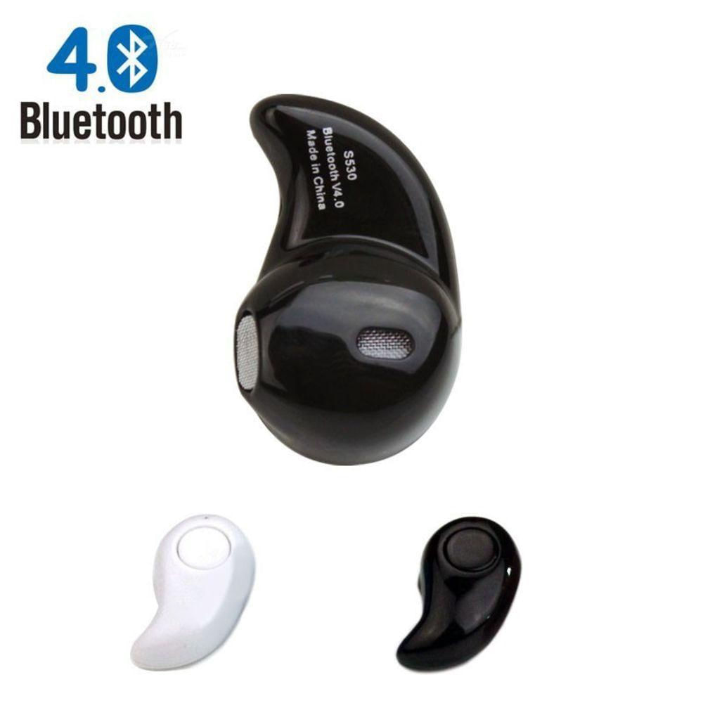 Mini Fone De Ouvido Sem Fio Bluetooth V4.0 Micro Menor Do Mundo Branco ...