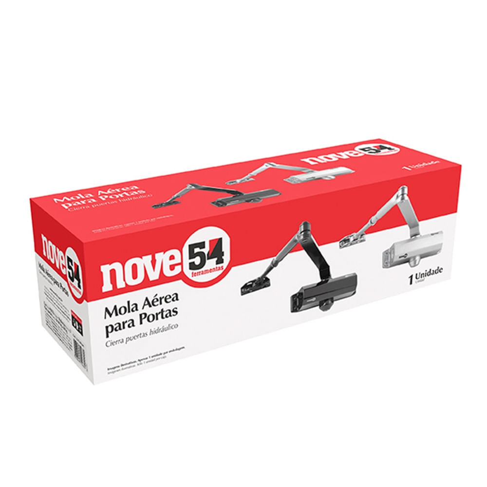 Mola para fechar porta de 25 kg a 45 kg potência 2 prata em Promoção ...