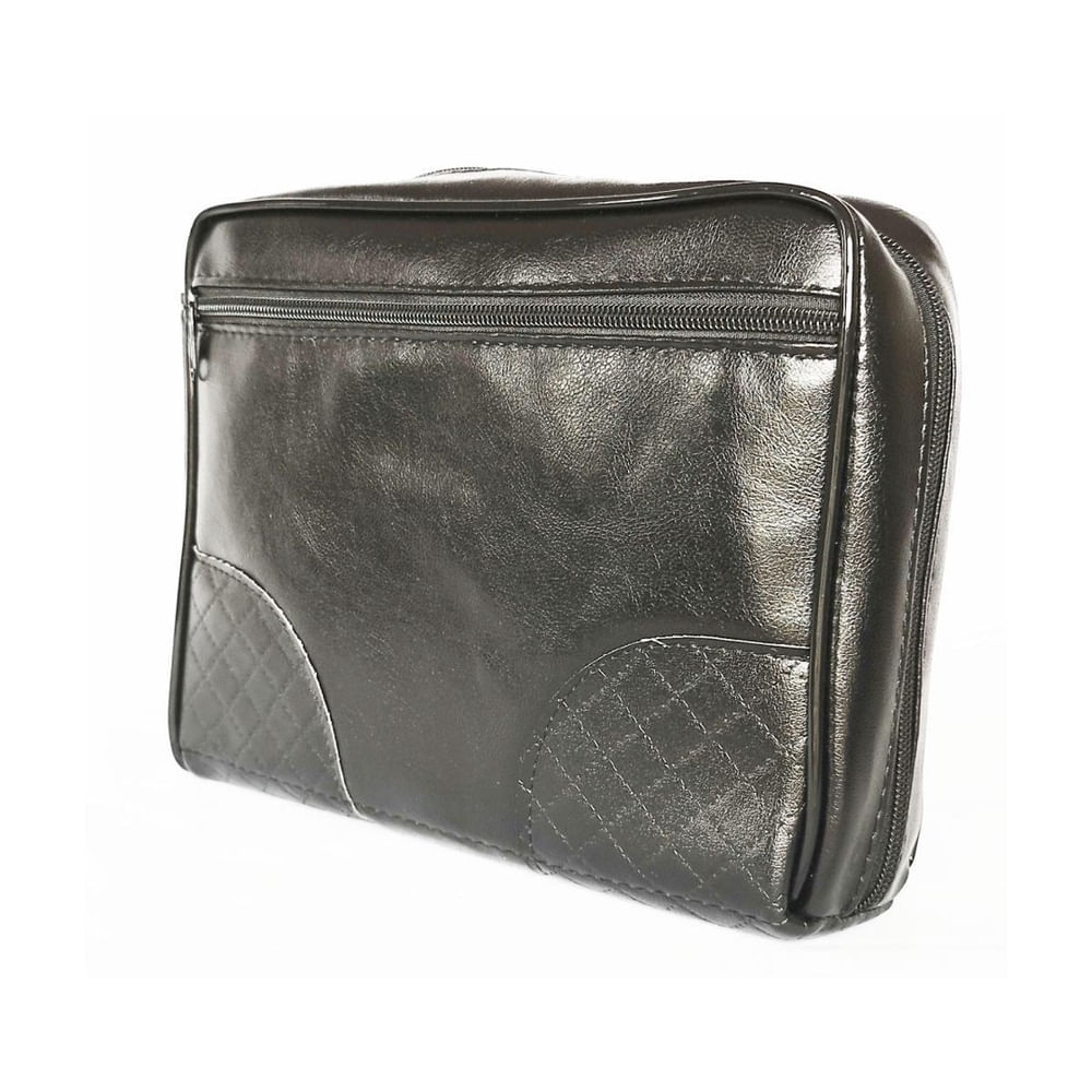 Pasta Bolsa Tradicional Ccb G Liso C Matelasse Preto R1953 em Promoção ...