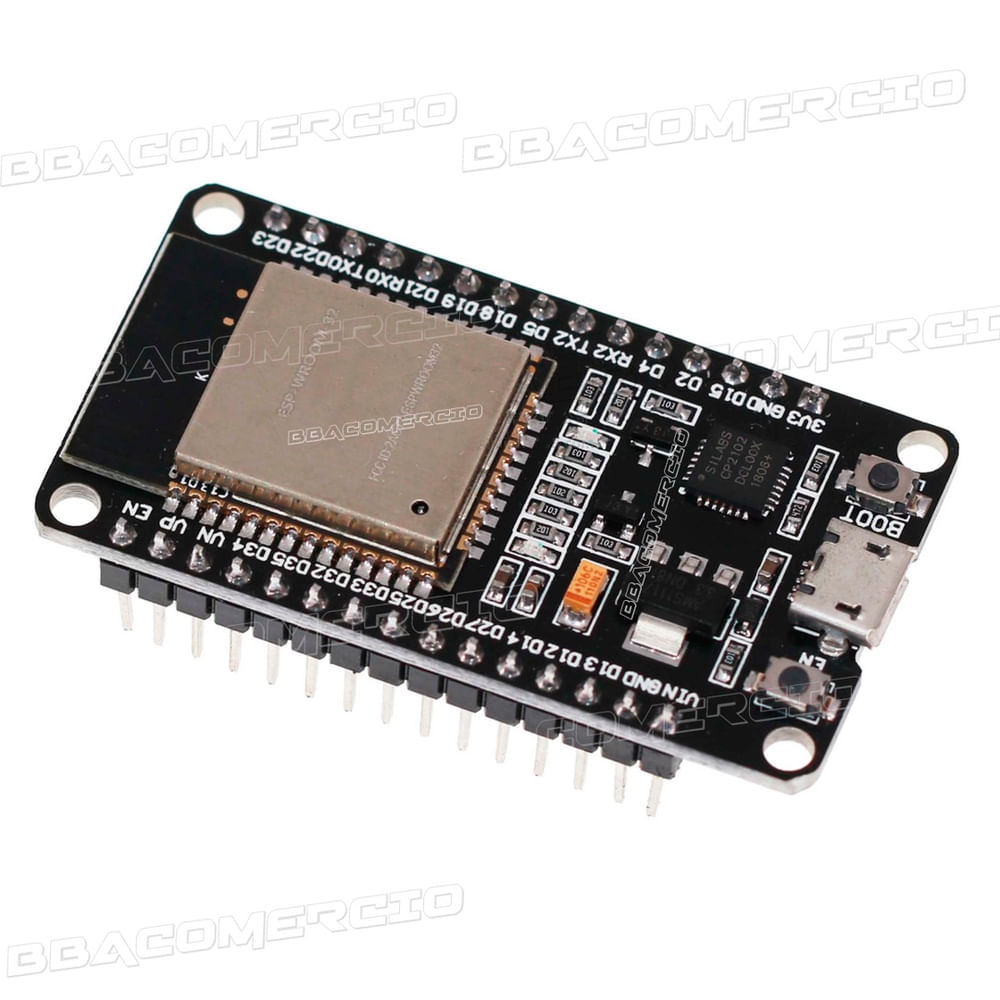 Kit 10x Placas Esp32 Pino Soldado Wifi Bluetooth Esp32-wroom em ...