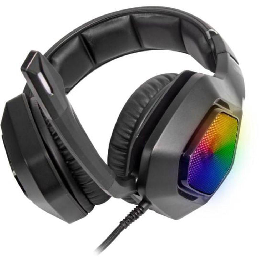 Headset Gamer Fortrek Black Hawk P2 + Usb Rgb Preto em Promoção ...