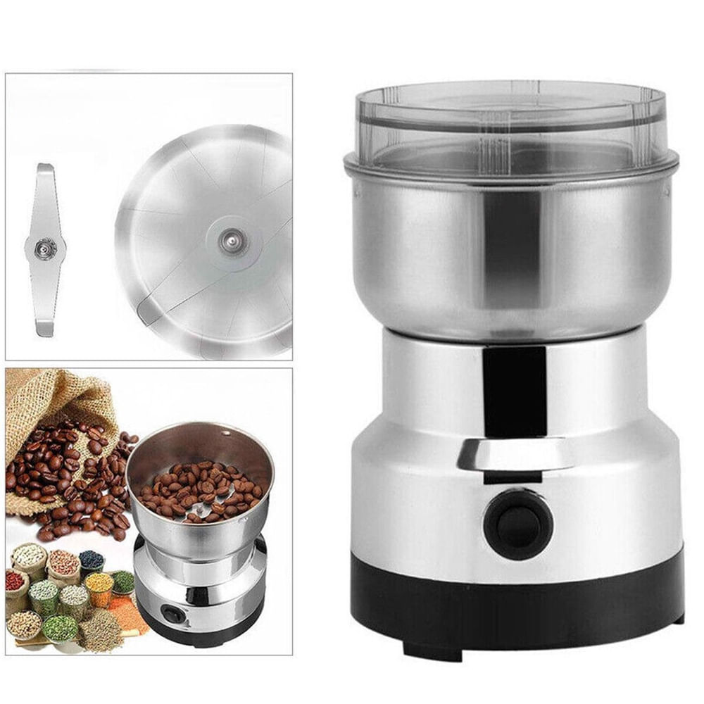 Mini Moedor Café Elétrico Bivolt Ideal Moer Grãos E Sementes em ...
