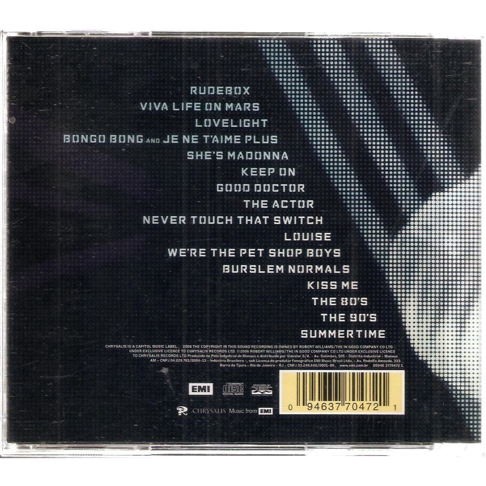 Cd Robbie Williams - Rudebox em Promoção | Ofertas na Americanas