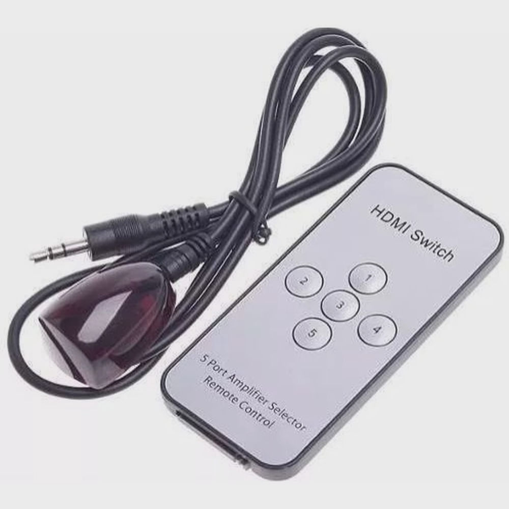 Mini Hub Switch hdmi 5 portas em Promoção | Ofertas na Americanas ...