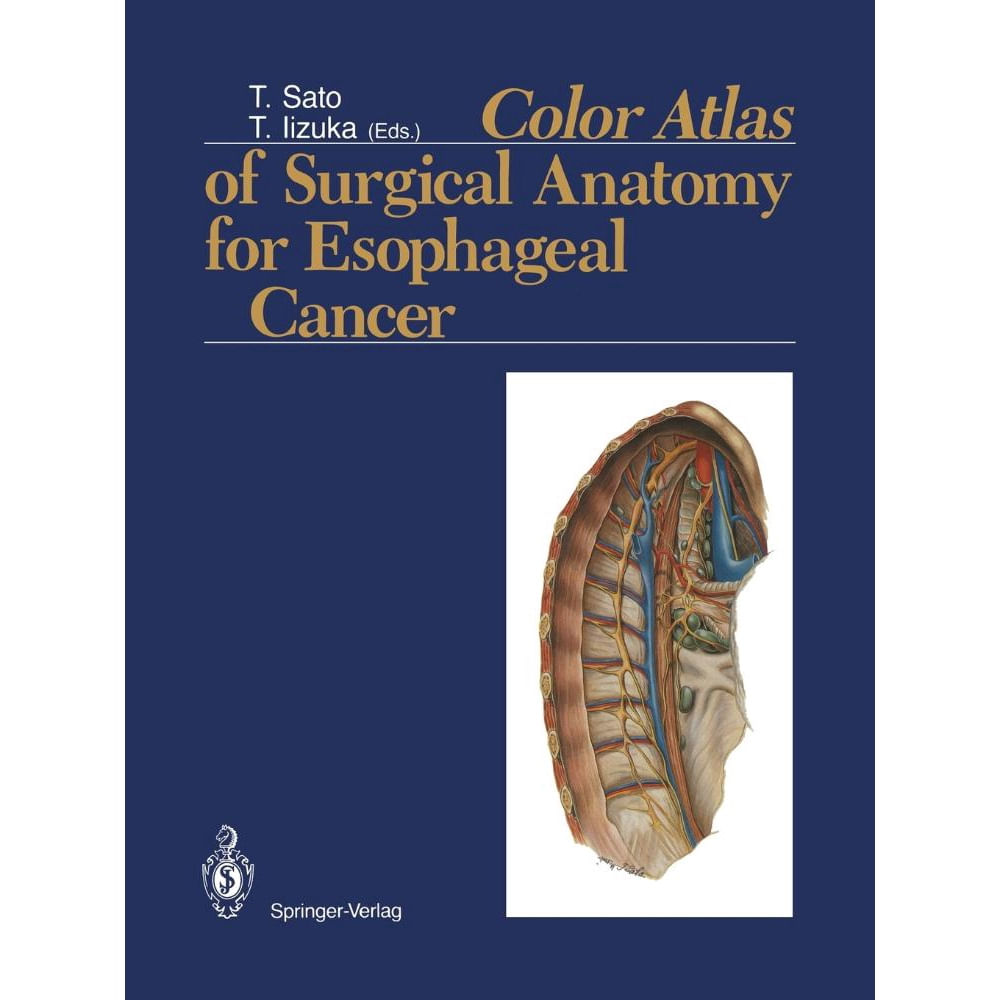 Color Atlas of Surgical Anatomy for Esophageal Cancer em Promoção ...