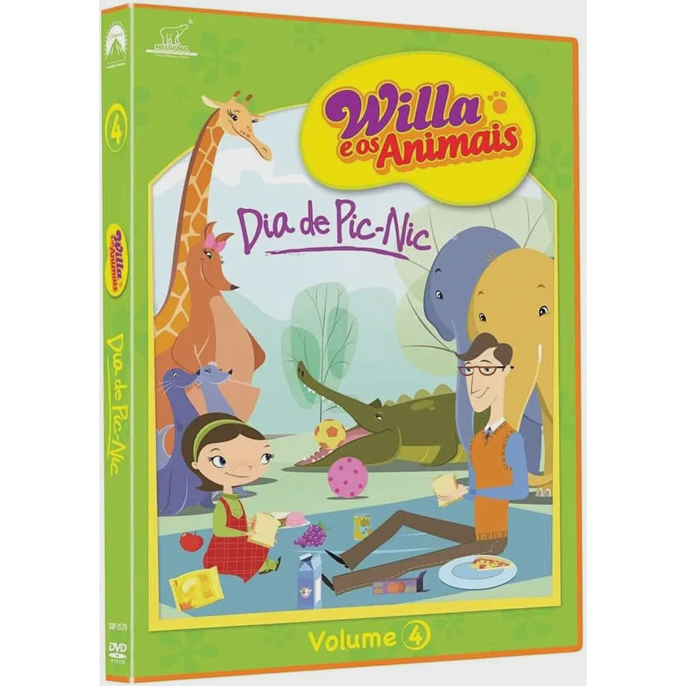 Willa E Os Animais - Dia De Pic-Nic dvd original lacrado em Promoção ...