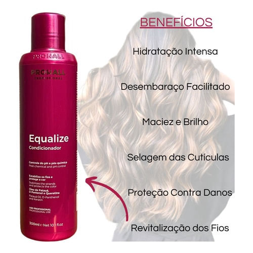 Prohall Equalize Neutraliza Estabiliza Controla Protege Kit em Promoção ...