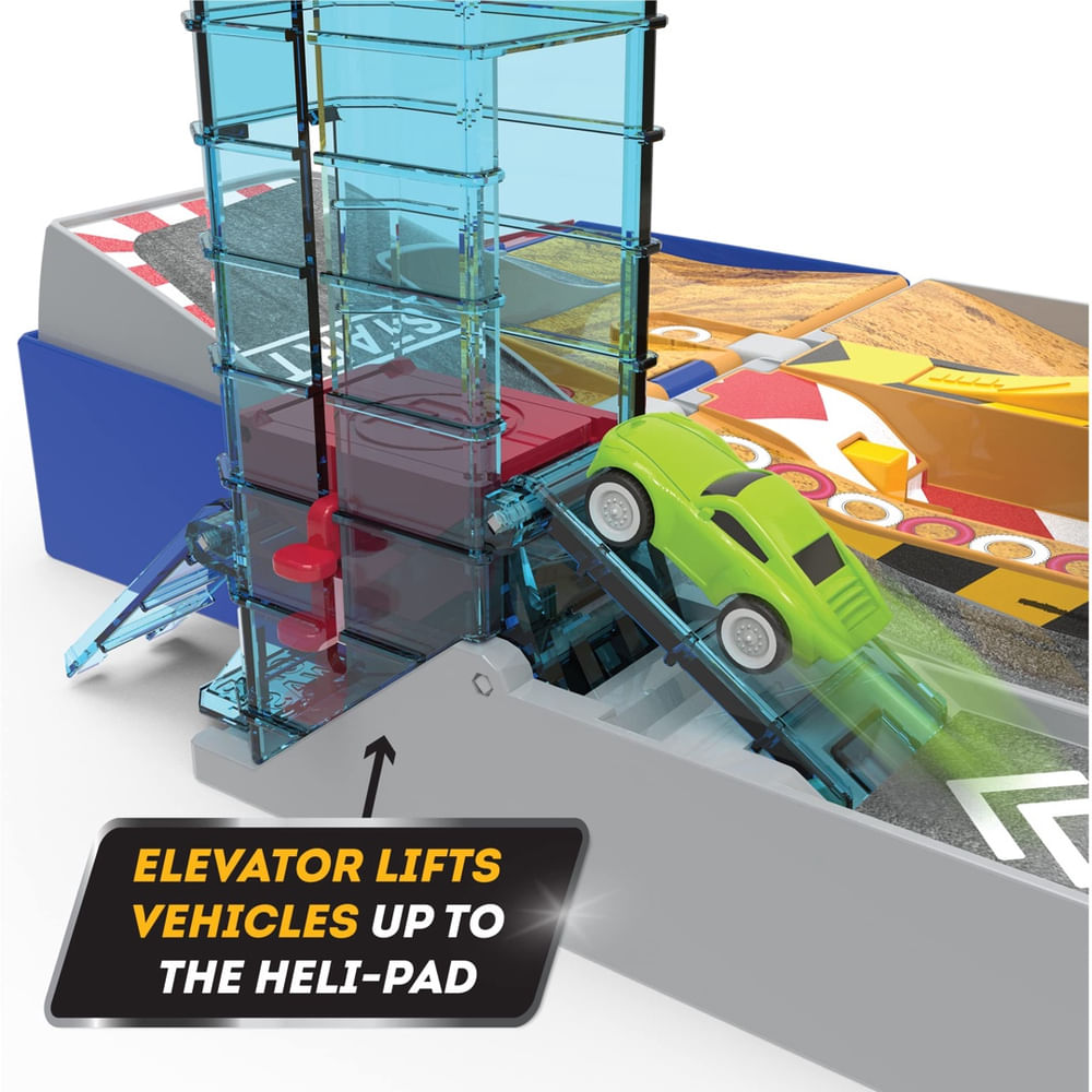 Playset Driven by Battat, pista de corrida dobrável, 84 unidades com ...