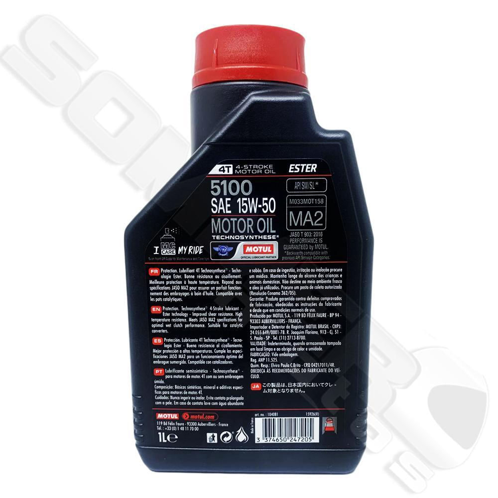 Óleo do Motor Motul 5000 - Controle de Consumo e Resistência em ...
