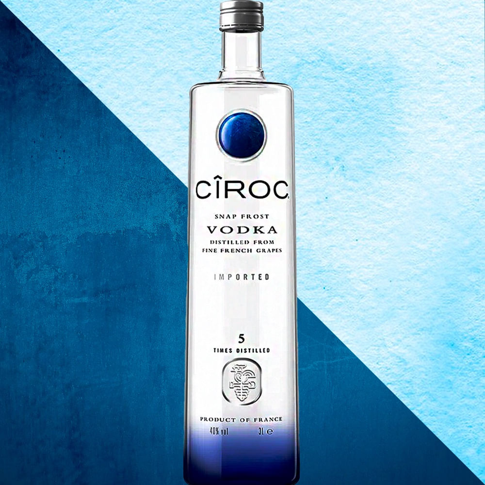 Vodka Francesa Cîroc Tradicional 3l em Promoção | Ofertas na Americanas