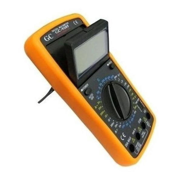 Multimetro Digital De Mesa Gc 9205 Multimeter Medidor Novo em Promoção ...
