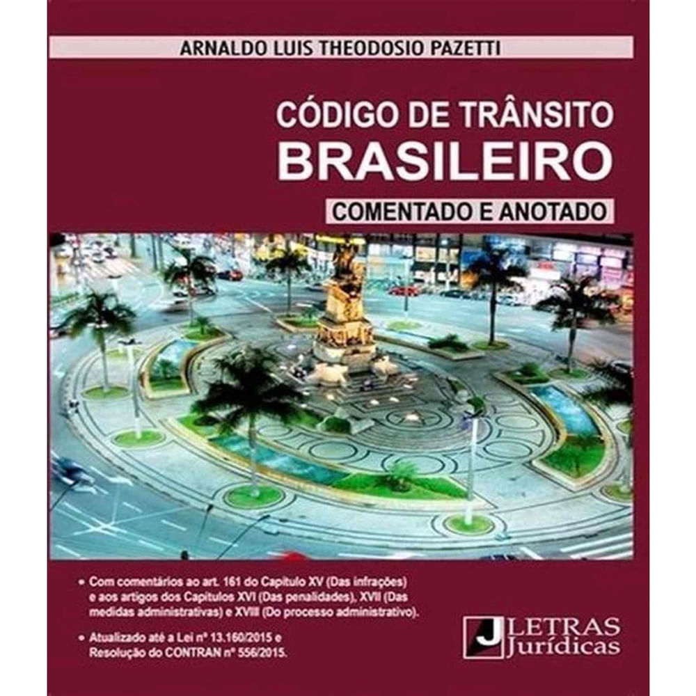 Código de trânsito brasileiro: Comentado e anotado em Promoção ...