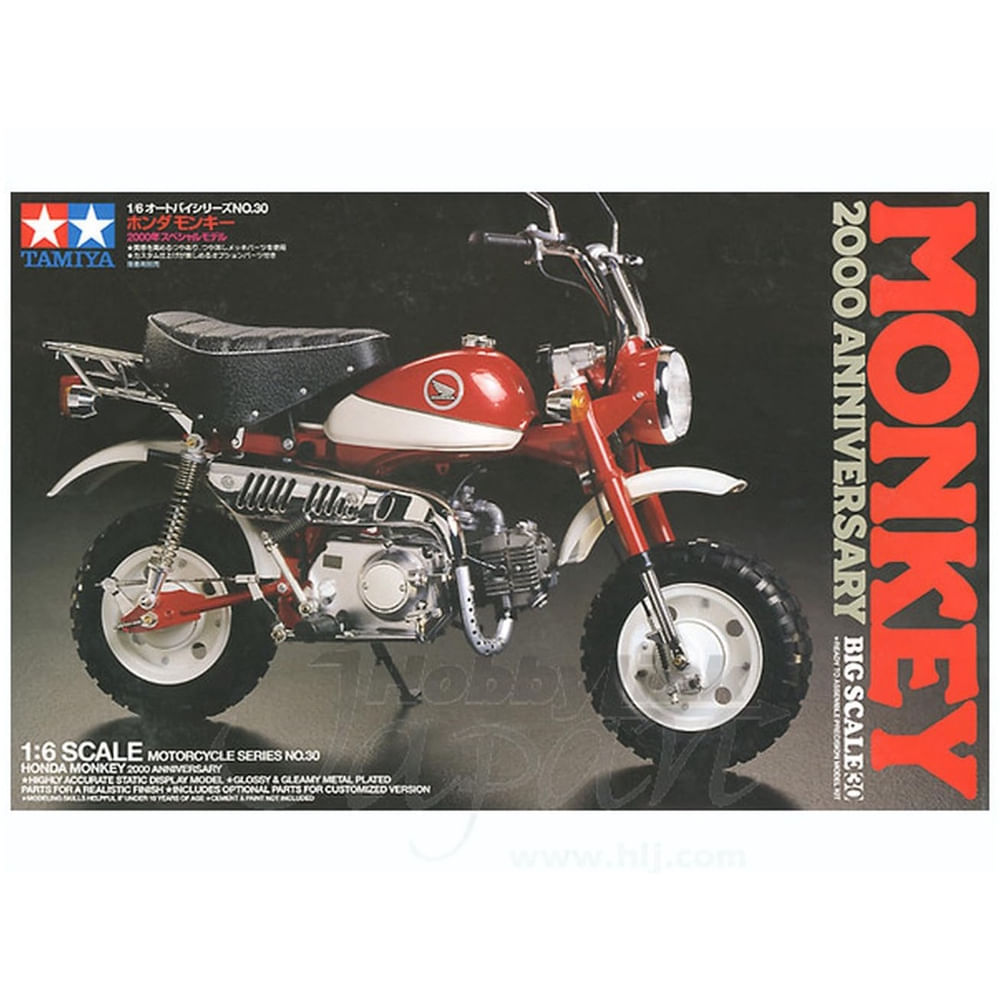 Kit de modelos Tamiya 300016030-1:6 Aniversário do Honda Monkey 2000 em ...