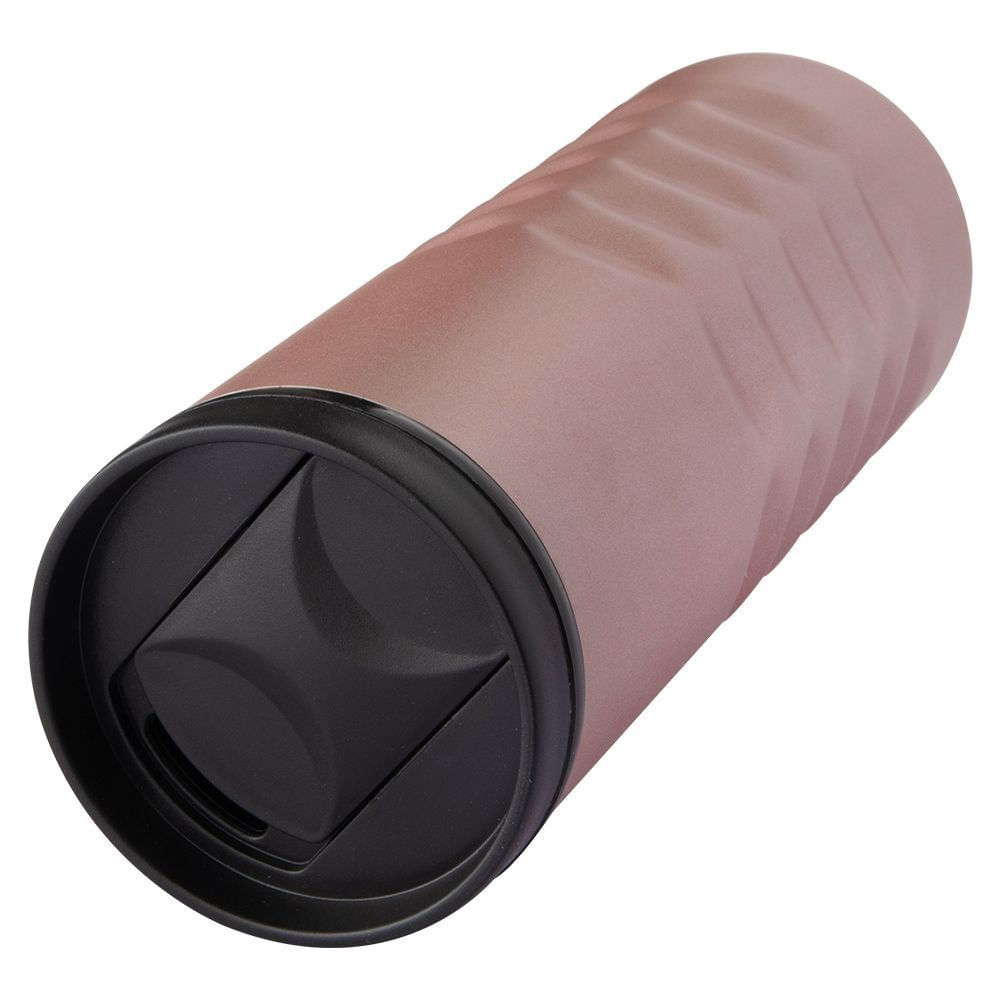 Garrafa Parede Dupla Aço Inox 450ml c/ Tampa Quente e Gelado em ...