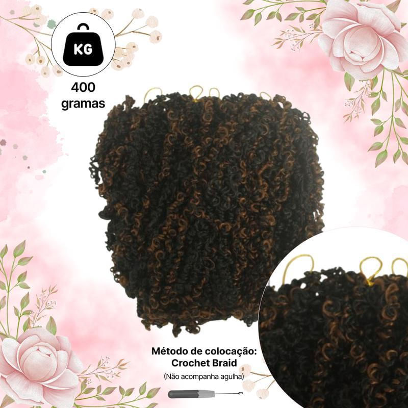 Cabelo Crochet Braid Plus Cacheado 400G em Promoção | Ofertas na Americanas