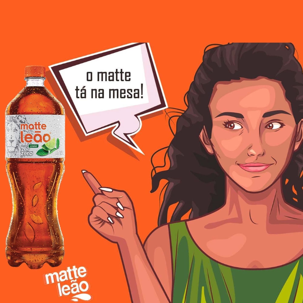 Kit c/ 6und Chá Matte Leão Sabor Limão Sem Açúcar 1,5L em Promoção ...