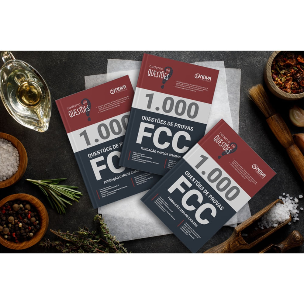 Livro de Questões Gabaritadas da fcc 2025 em Promoção | Ofertas na ...