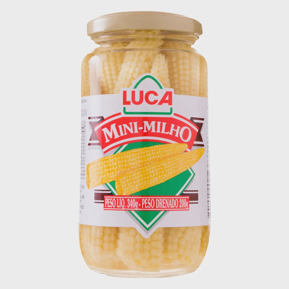 Mini Milho em Conserva Luca 340g em Promoção | Ofertas na Americanas