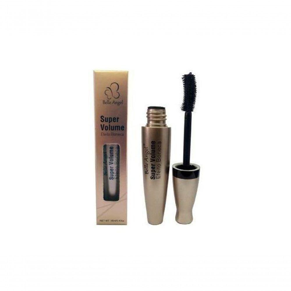 Mascara Cilios Rimel Super Volume Efeito Boneca Belle Angel