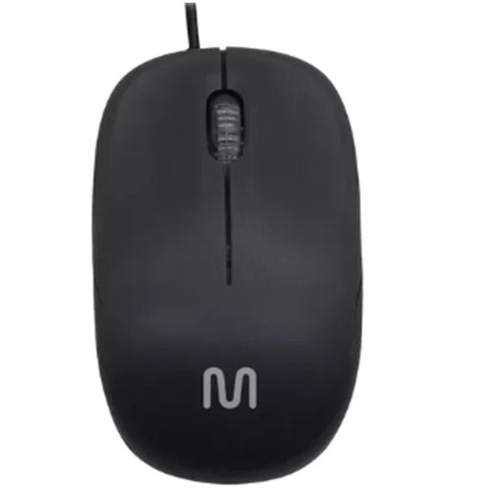 Mouse Usb Multilaser Optico Com Fio Mo255