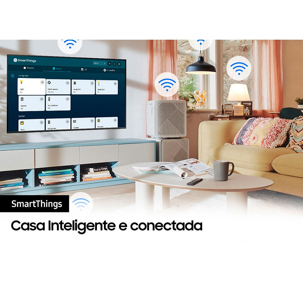 Smart TV 50CU7700 50 Polegadas Crystal 4K Samsung