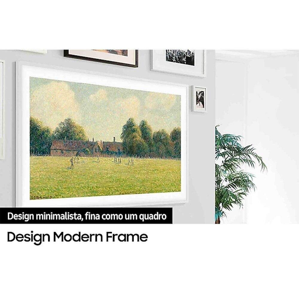 Smart TV 43 Polegadas Samsung The Frame QLED 4K com Gaming Hub, QN43LS03DA