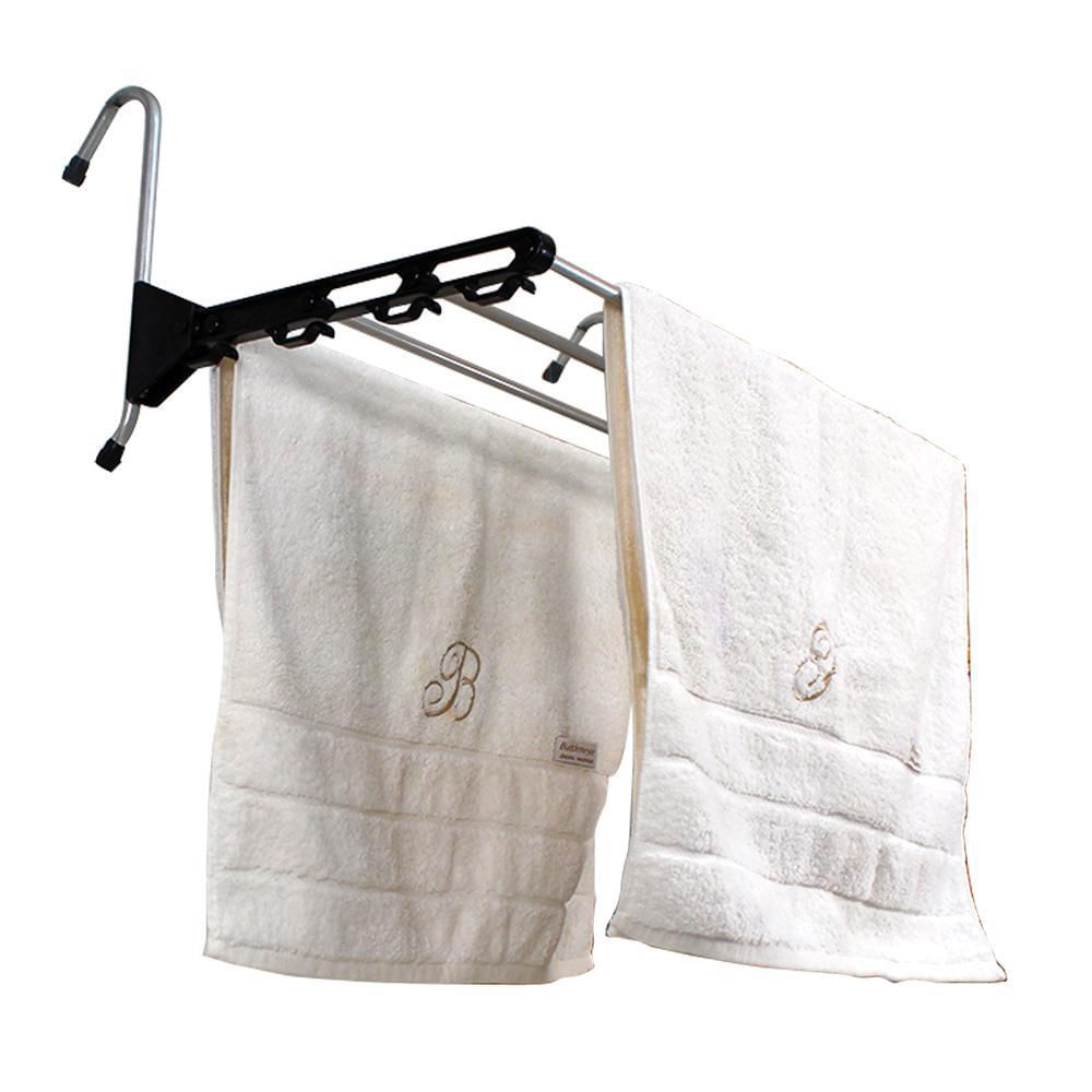 Varal Portátil Dobrável De Alumínio 60X33 Para Porta E Box em Promoção ...