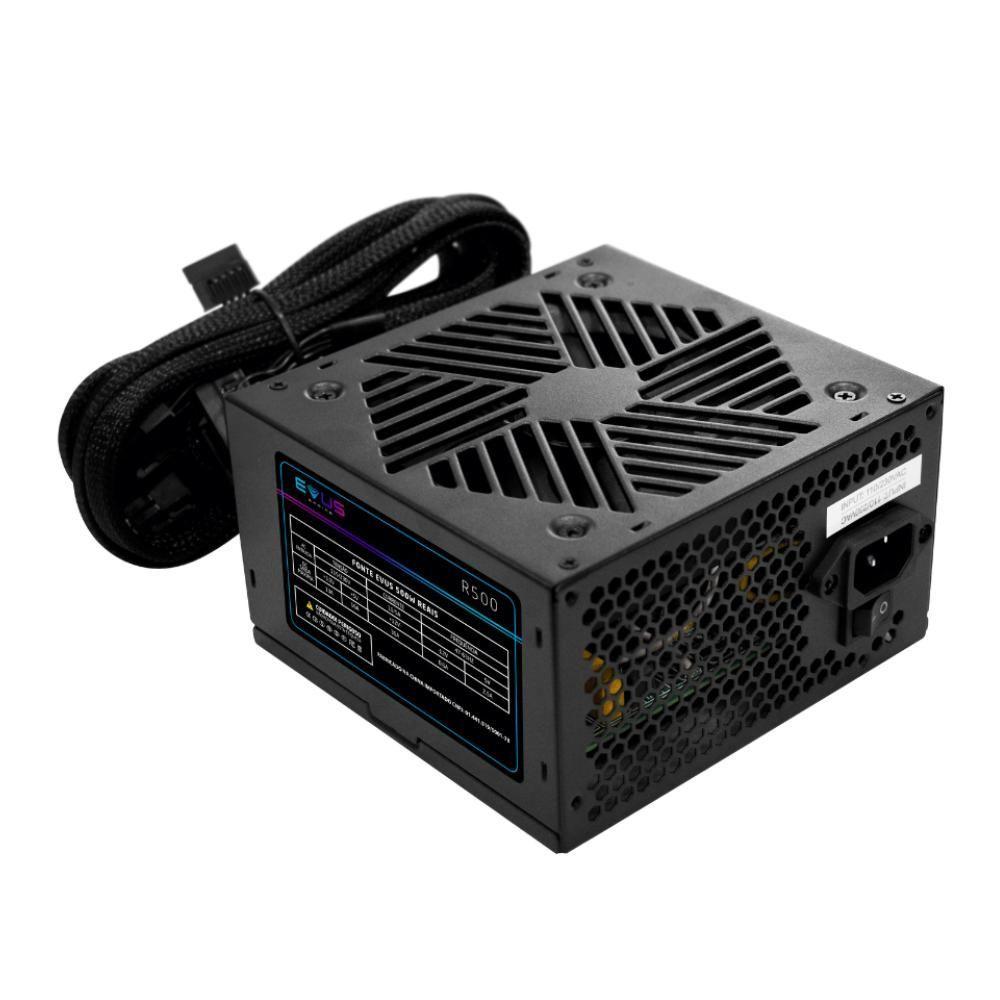 Fonte Atx Evus R500 500w Reais