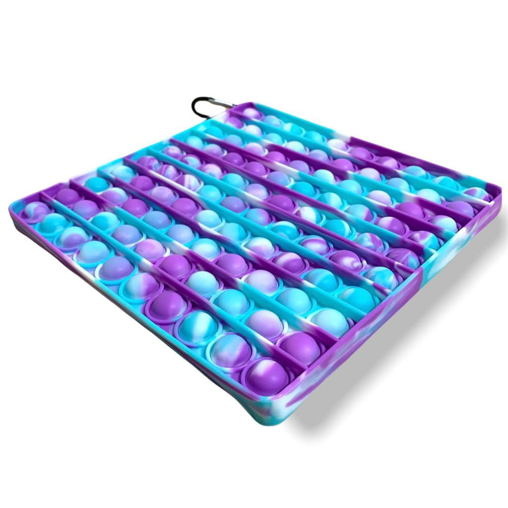 Pop It Big Size Quadrado Tie Dye Fidget Toy Brinquedo Antistress em ...