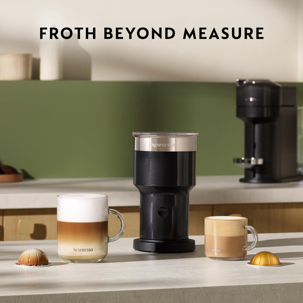 Espuma de leite quente e fria Nespresso Aeroccino xl 200 ml em Promoção ...