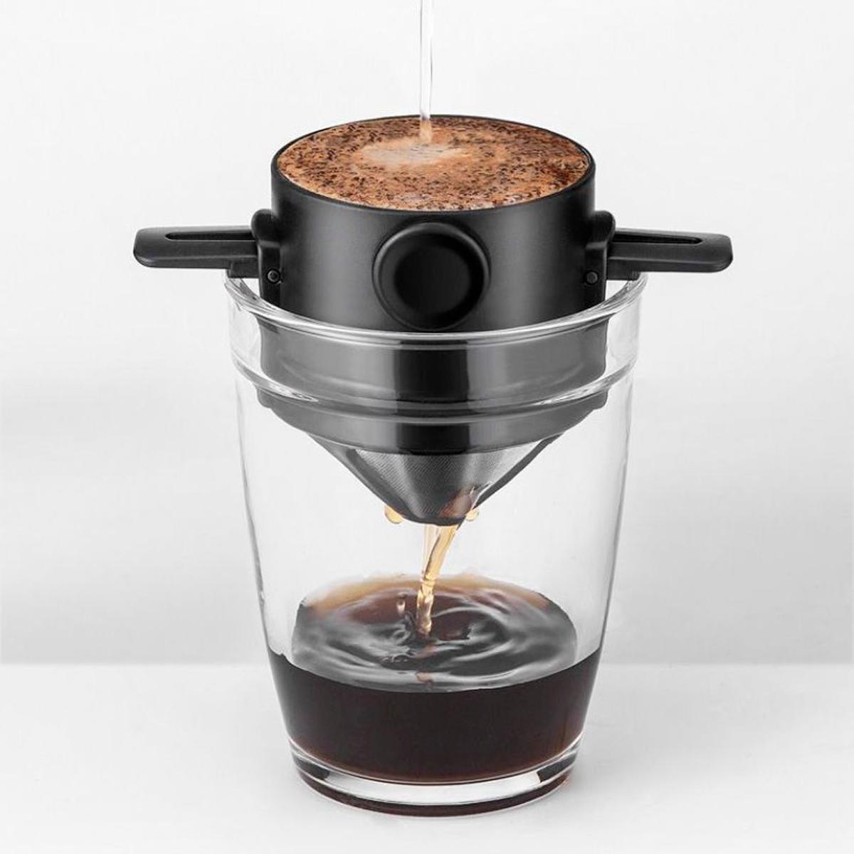 Mini Coador De Café Pequeno Individual Portátil Filtro