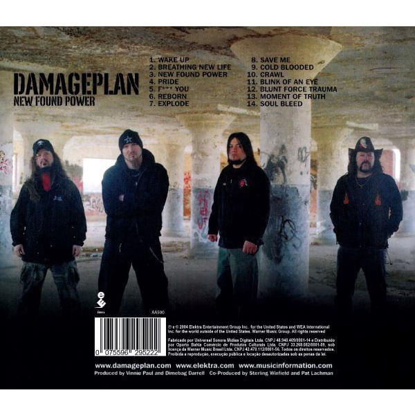 Cd Damageplan - New Found Power ( u. S. Edited Version) em Promoção ...