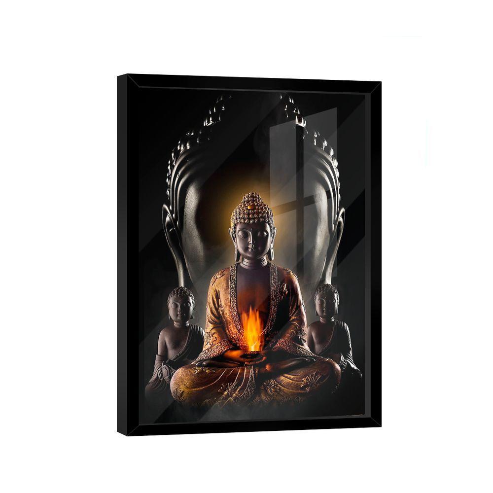 Quadro Buda Fire -- Br Artes