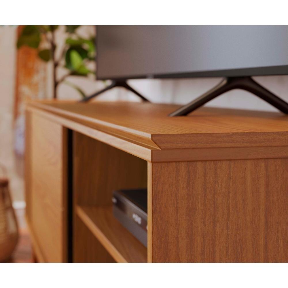 Rack Para Tv Até 60 Polegadas 1 Porta Otawa Freijó 160cm