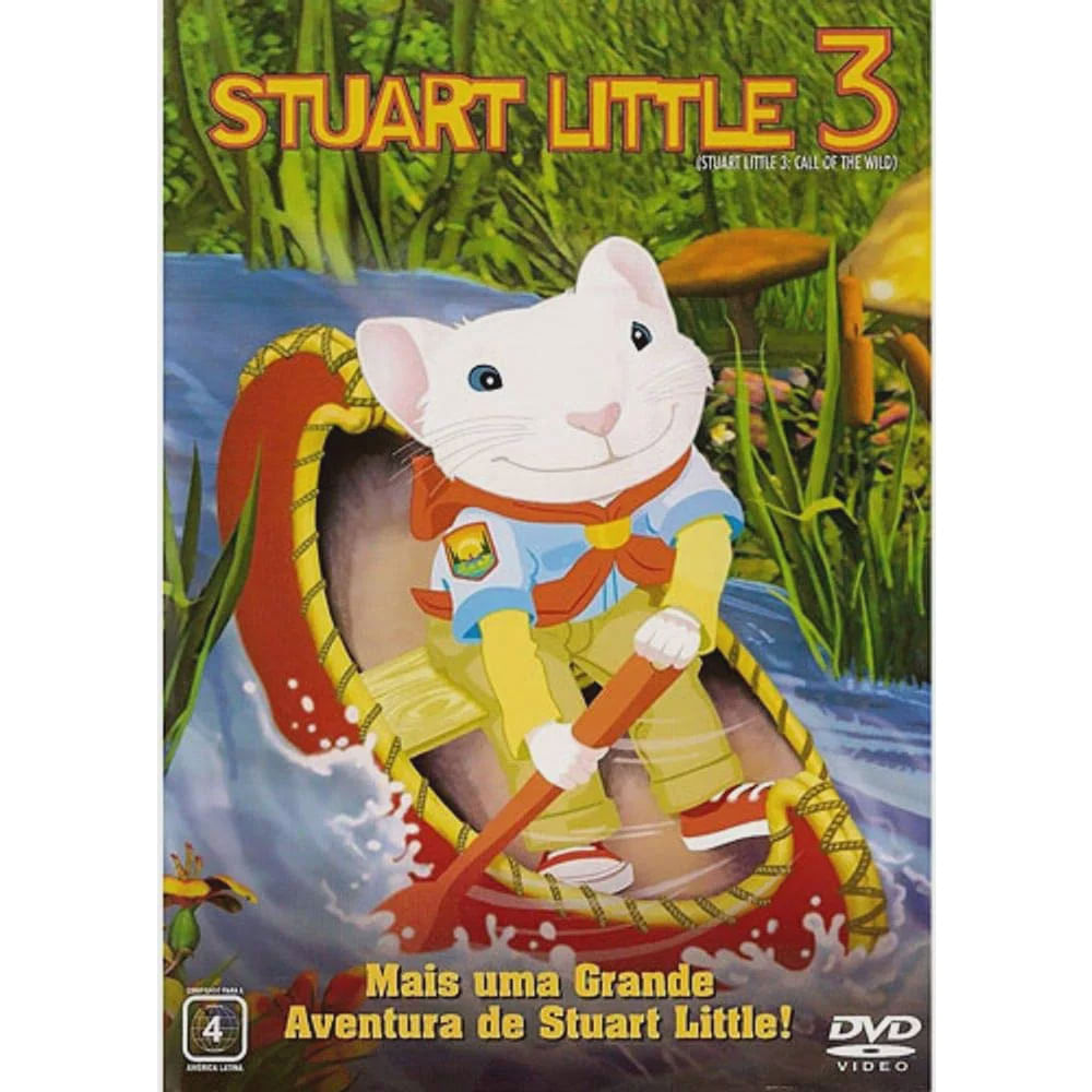 Stuart Little 3 dvd original lacrado em Promoção | Ofertas na Americanas