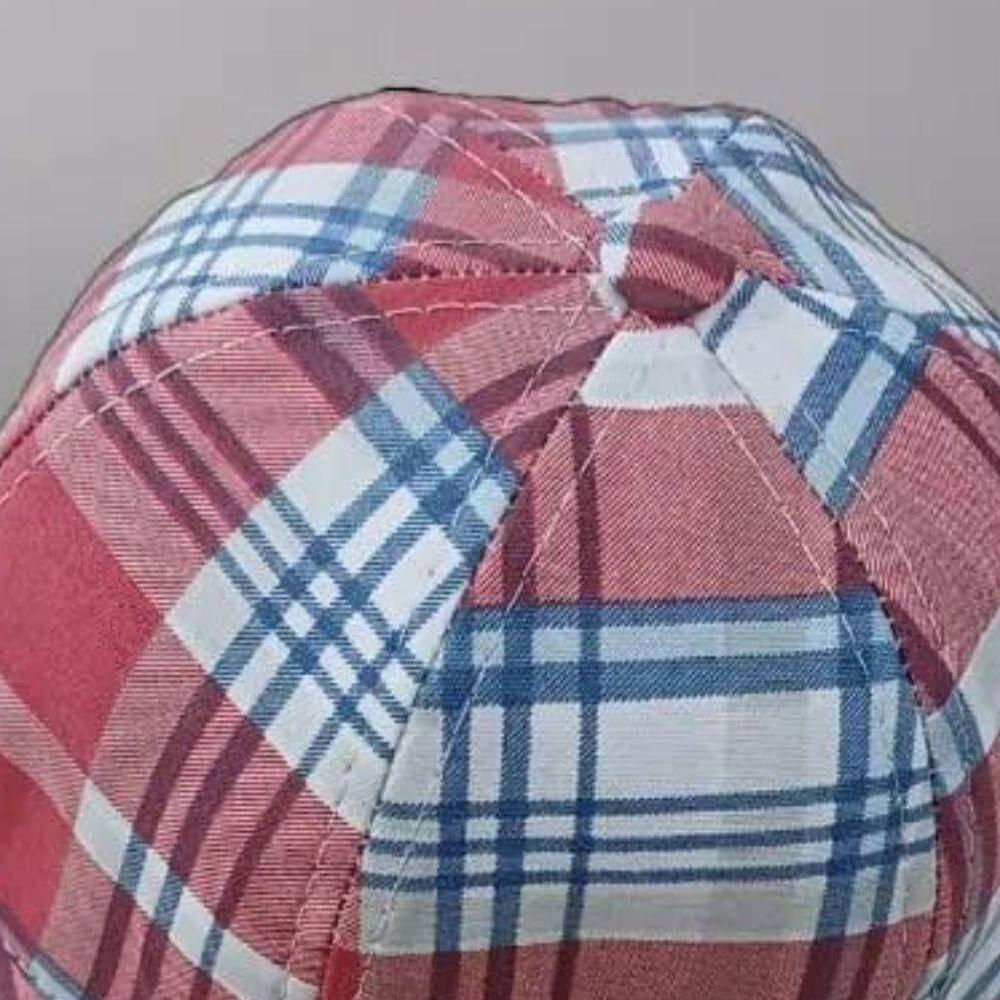 Chapeuzinho Cata Ovo Infantil E Bebês Xadrez - Wleg Store Cor Vermelho ...