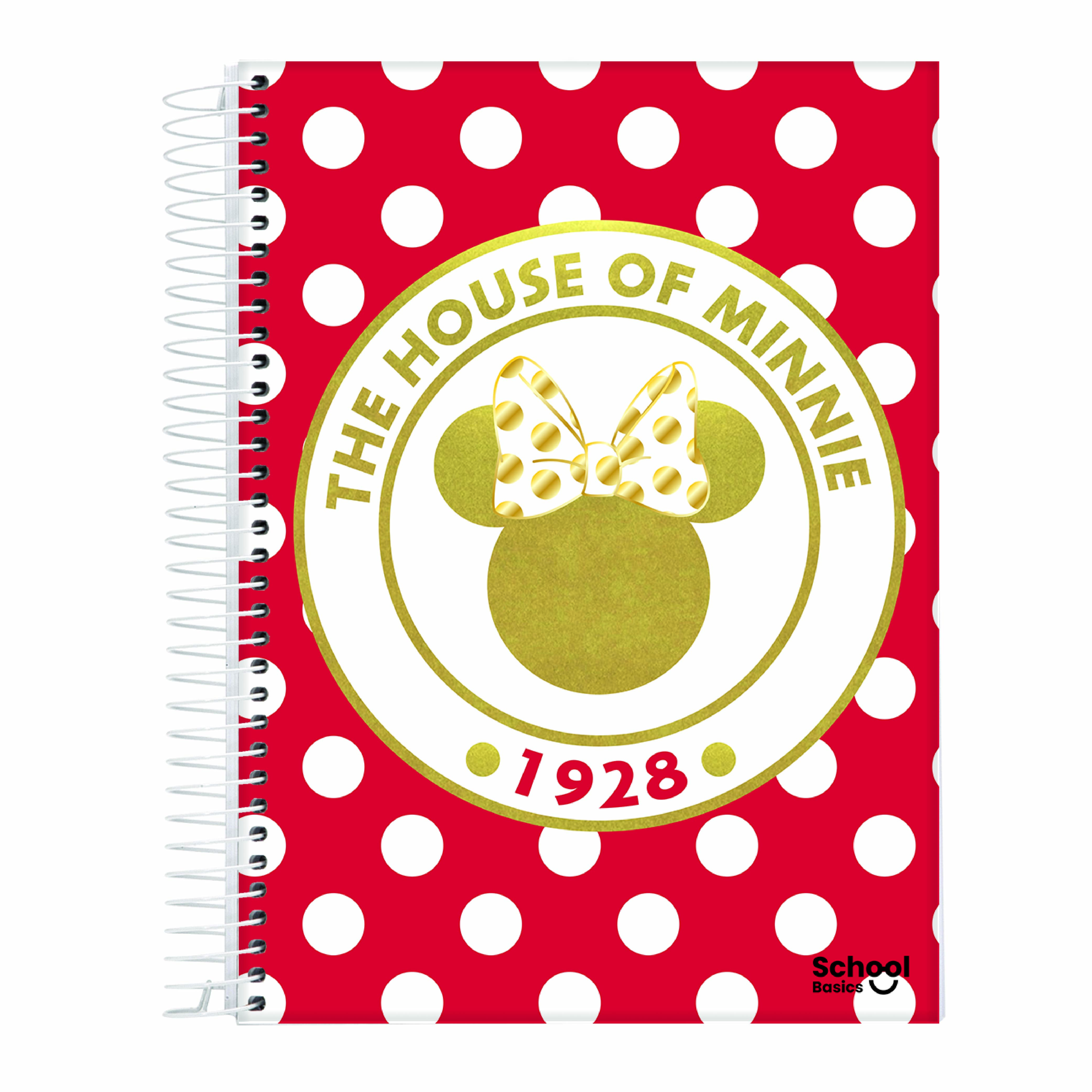 CAD ESP UNI 10M 160F MINNIE SCHOOL BASICS