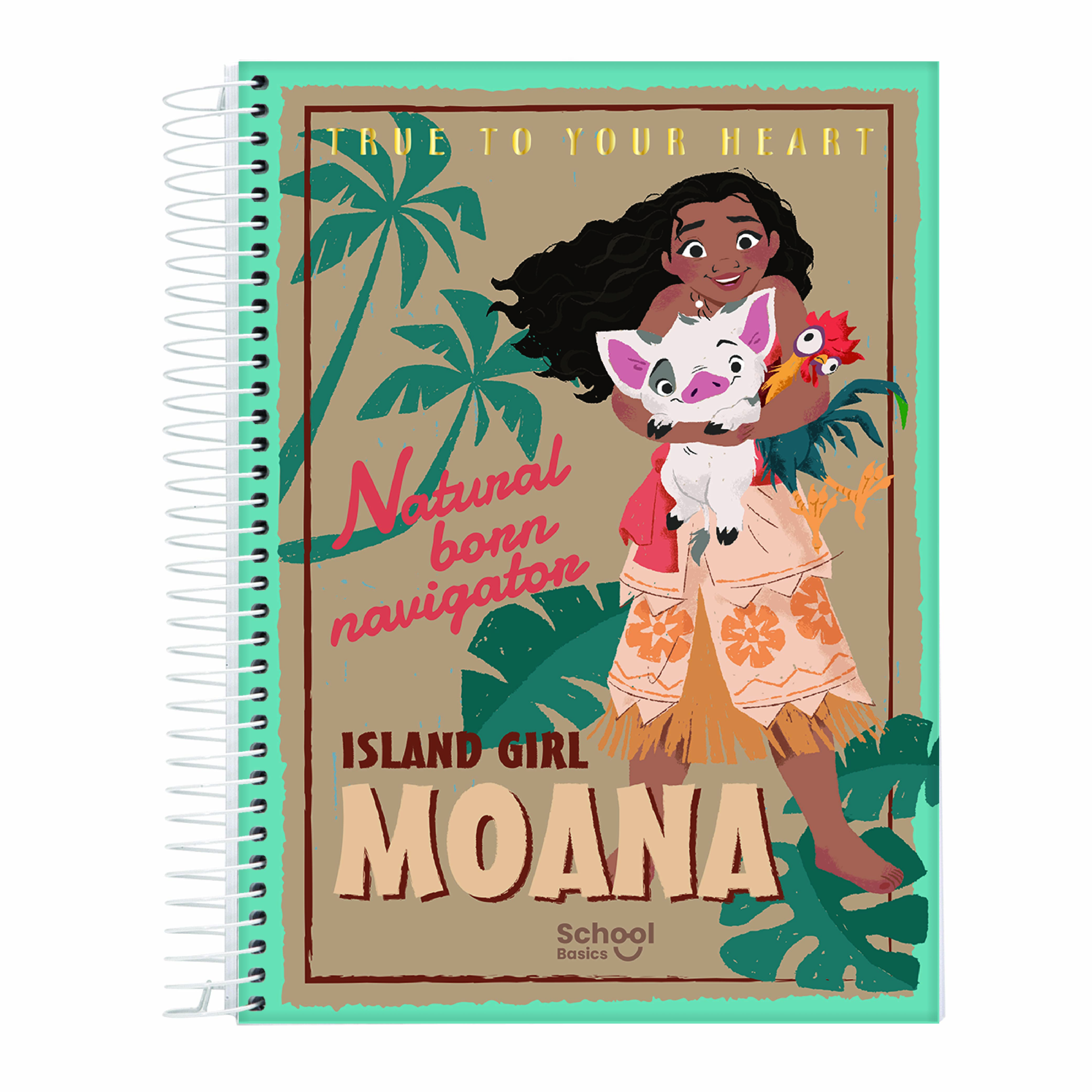 CAD ESP UNI 10M 160F MOANA SCHOOL BASICS