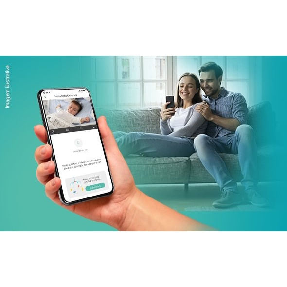 Câmera Inteligente Interna Wi-Fi Full HD imx C em Promoção | Ofertas na ...