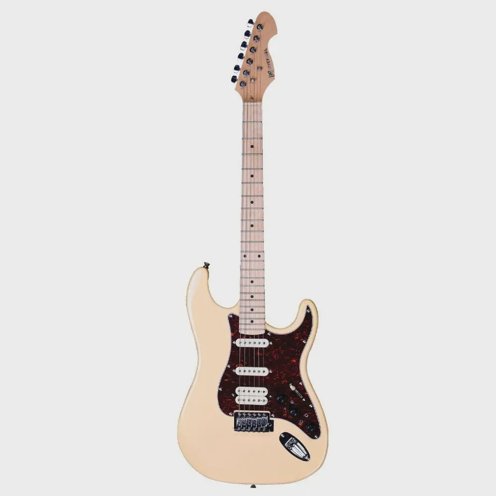 Guitarra Strato Michael Rocker GMS250 cr Cream em Promoção | Ofertas na ...
