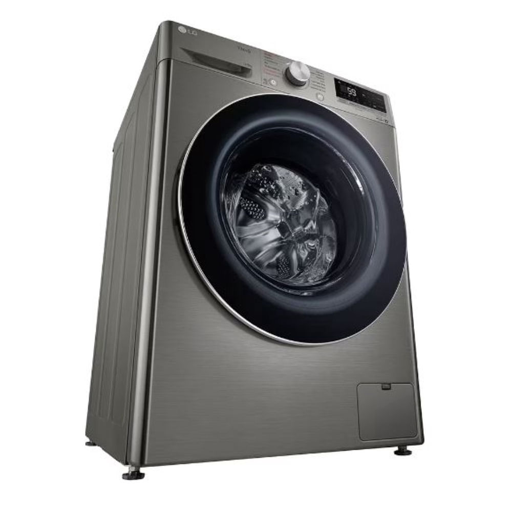 Lava E seca LG smart em inox look com inteligencia artificial ai dd ...