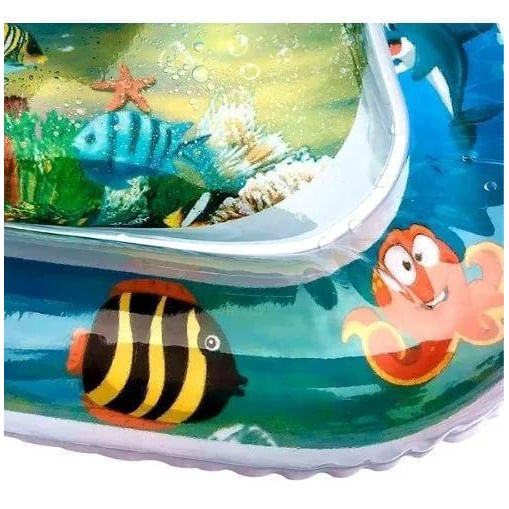 Tapete Inflável Bebê Água Atividade Criança Brinca Brinquedo em ...