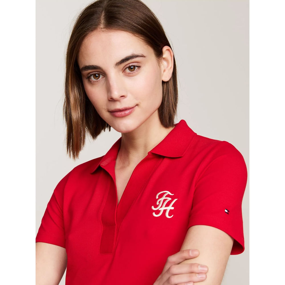 Polo th fem slim script em Promoção | Ofertas na Americanas