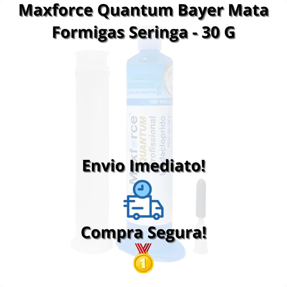 Maxforce Quantum Bayer Mata Formigas Seringa - 30 G em Promoção ...